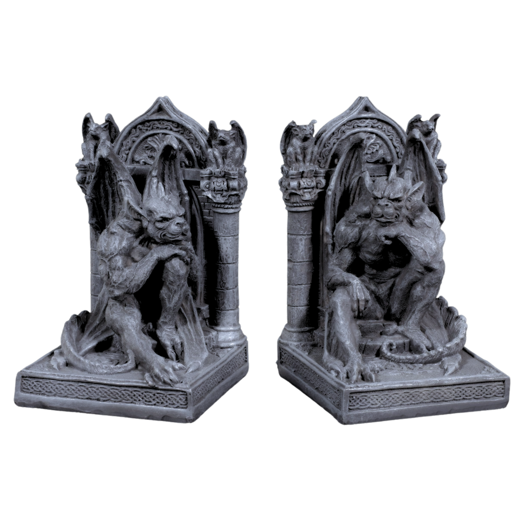 Gothic Gargoyle Bookend Set – Curiosa - Purveyors of Extraordinary Things