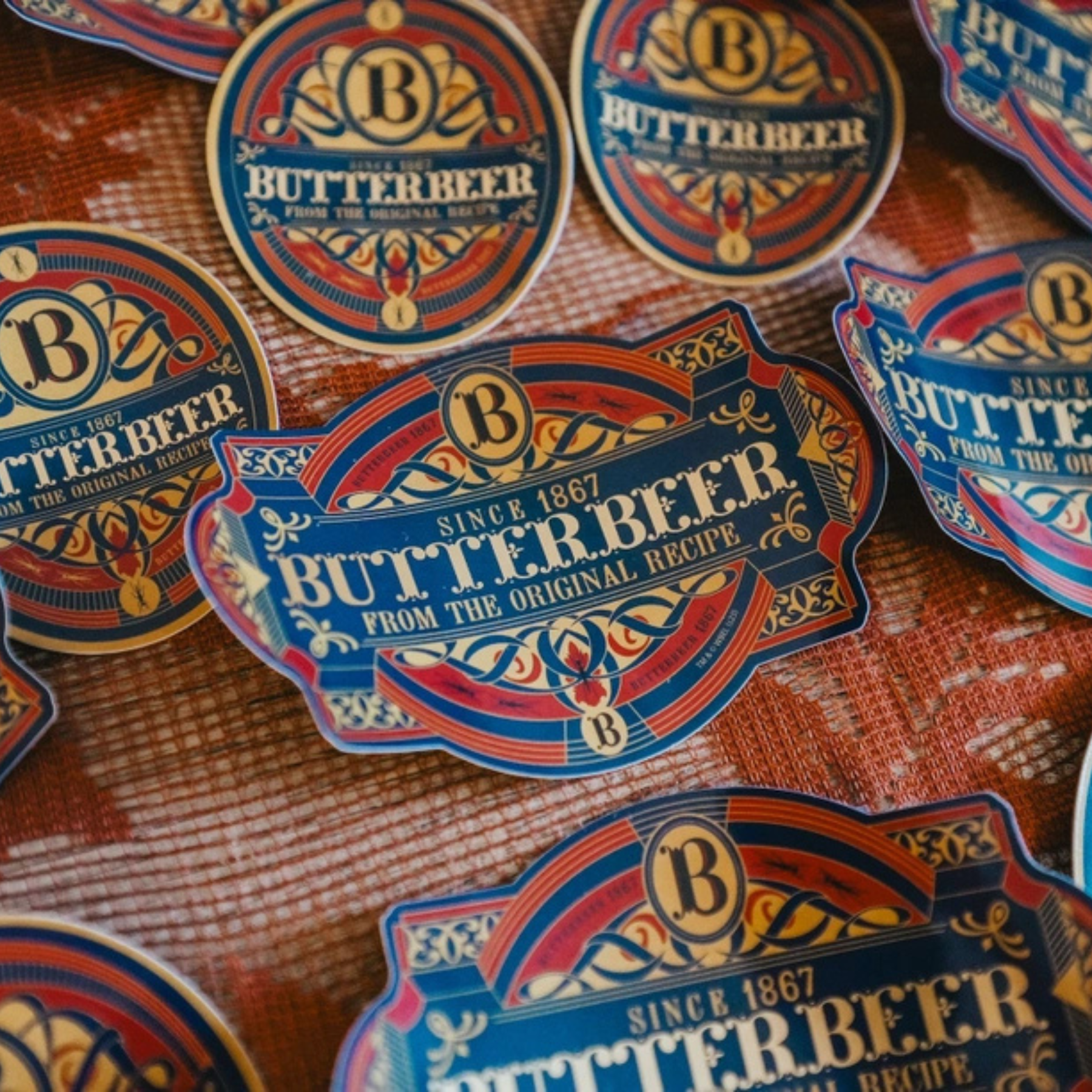 Harry Potter Butterbeer Label Decals S/40 – Curiosa - Purveyors of ...