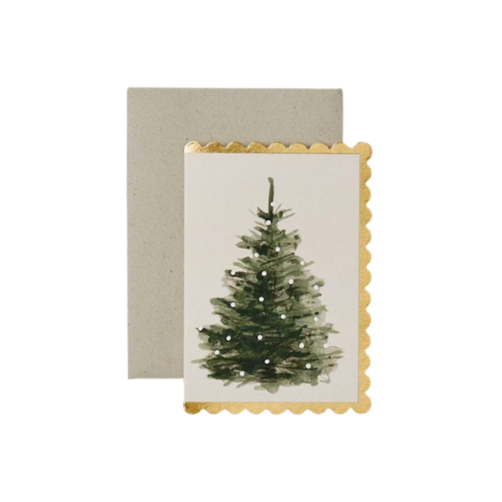 Evergreen Tree Mini Card – Curiosa - Purveyors of Extraordinary Things
