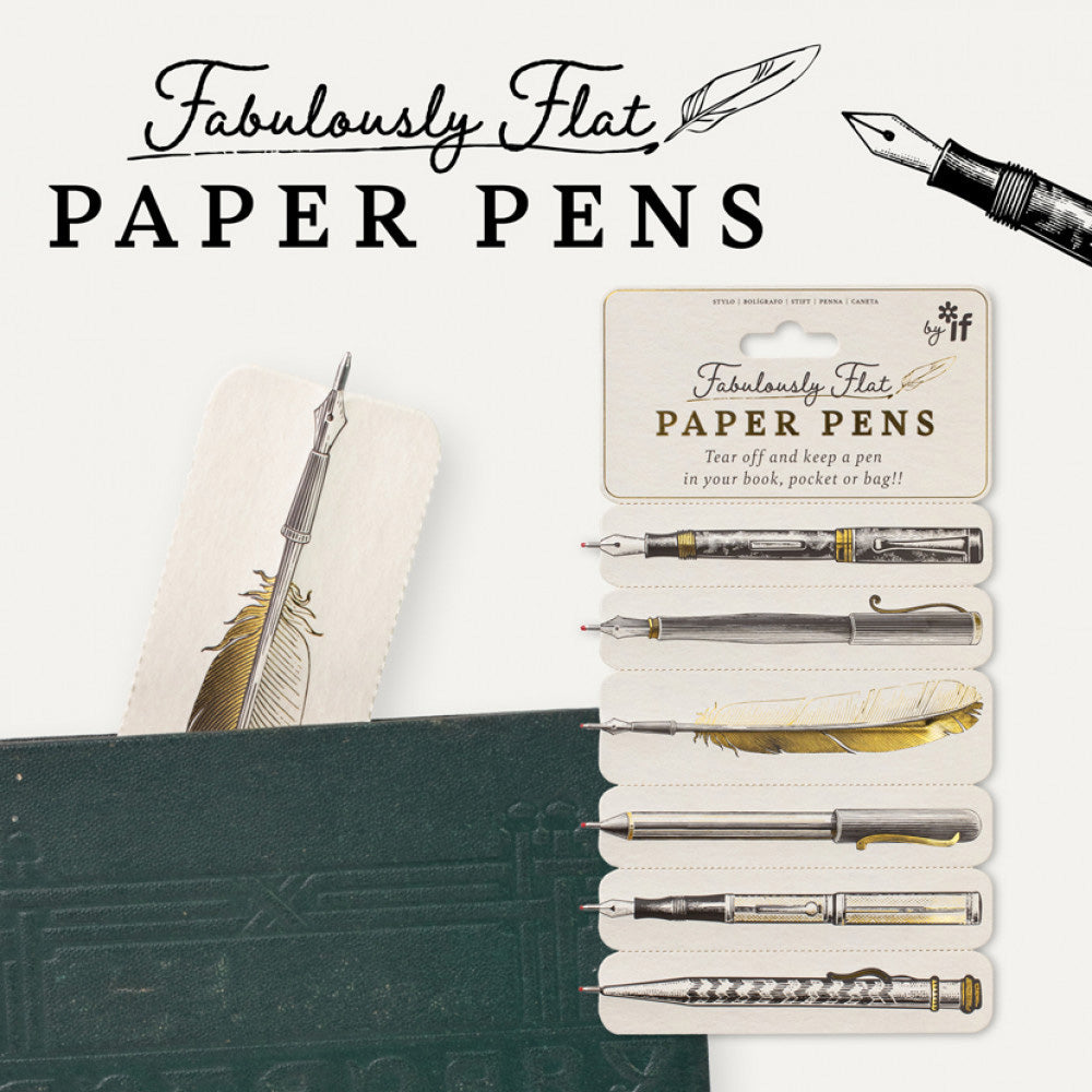 Fabulously Flat Paper Pens – Curiosa - Purveyors of Extraordinary Things