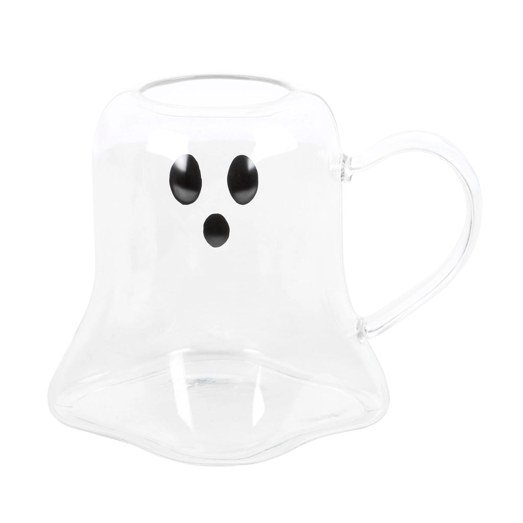 Ghost Shaped Glass Halloween Mug – Curiosa - Purveyors of Extraordinary ...