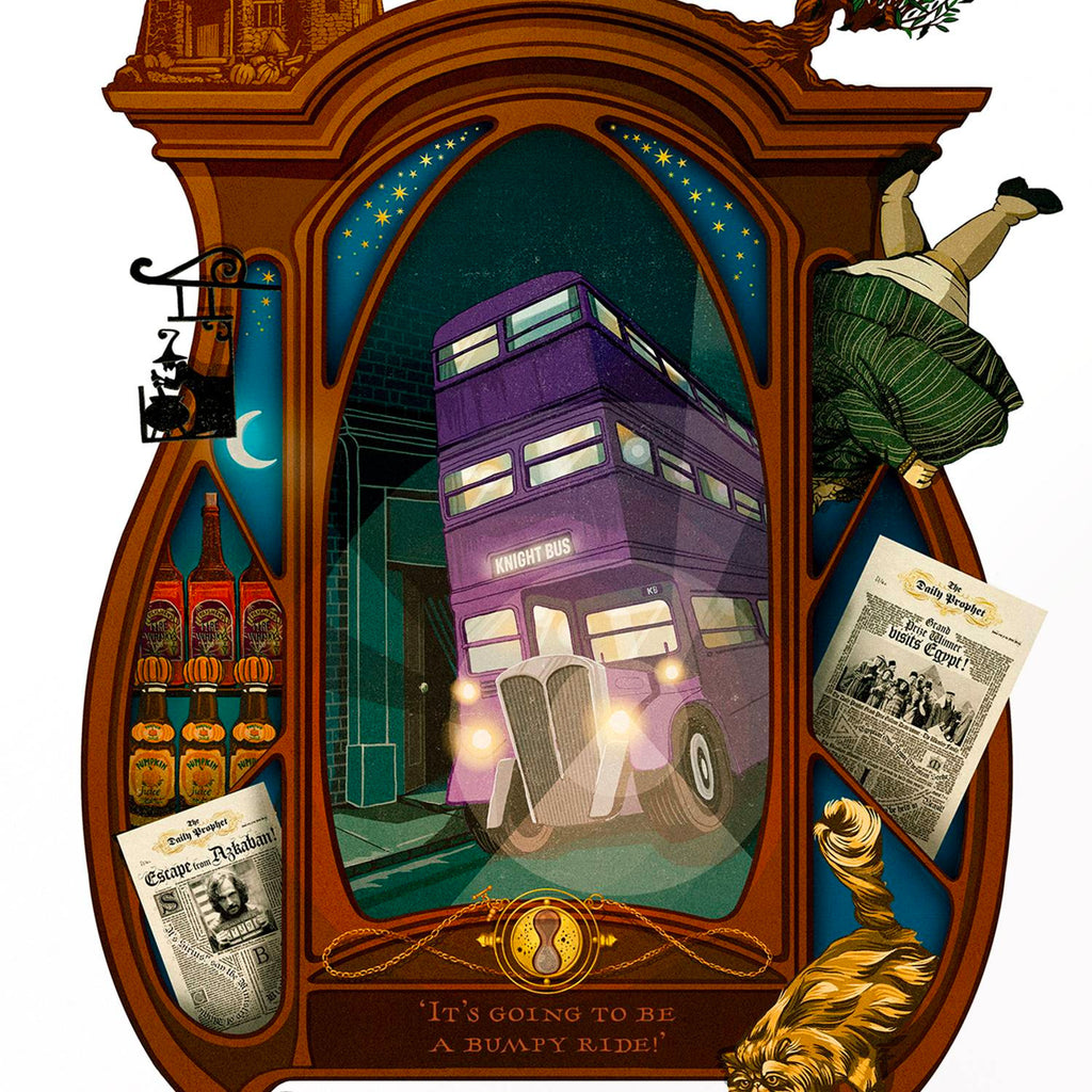 Knight Bus Postcard – Curiosa - Purveyors of Extraordinary Things