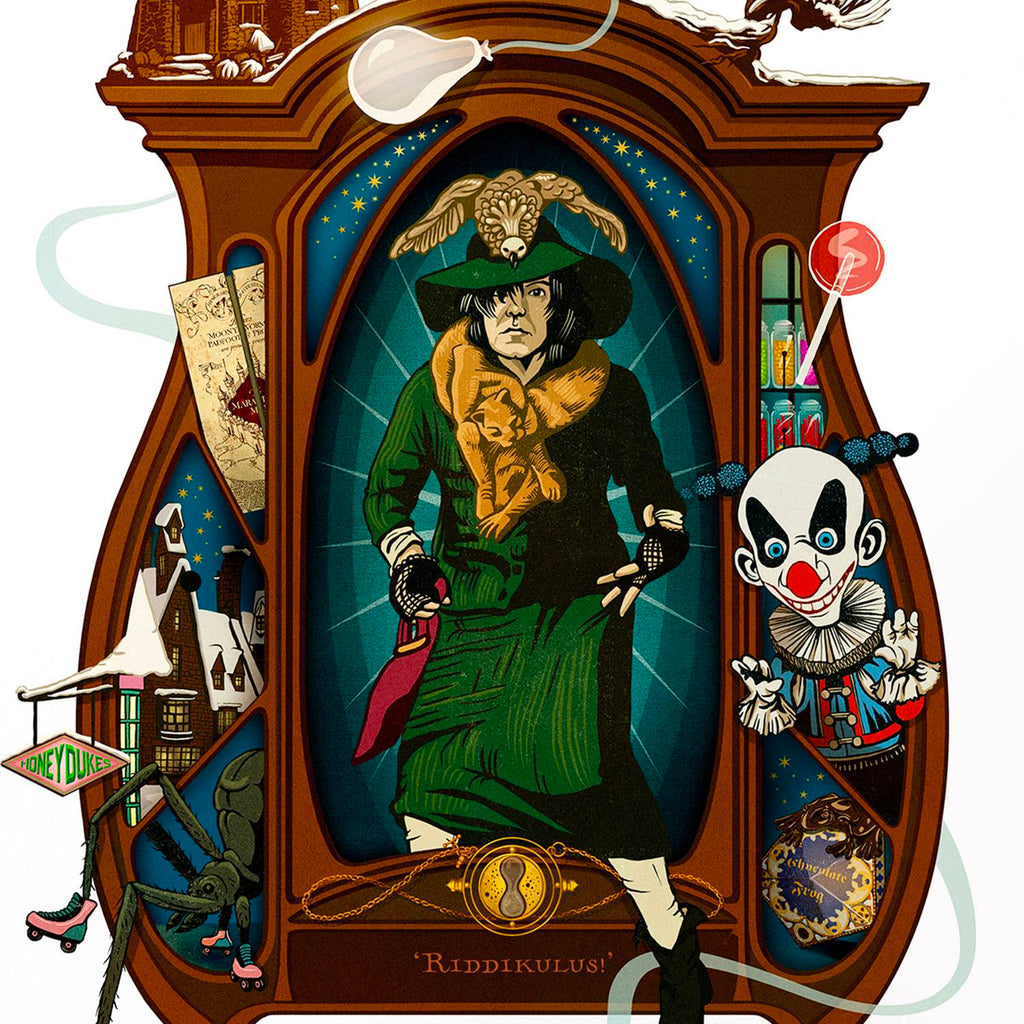 Riddikulus Postcard – Curiosa - Purveyors of Extraordinary Things