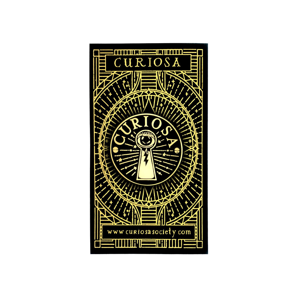 Curiosa Logo Pin – Curiosa - Purveyors of Extraordinary Things