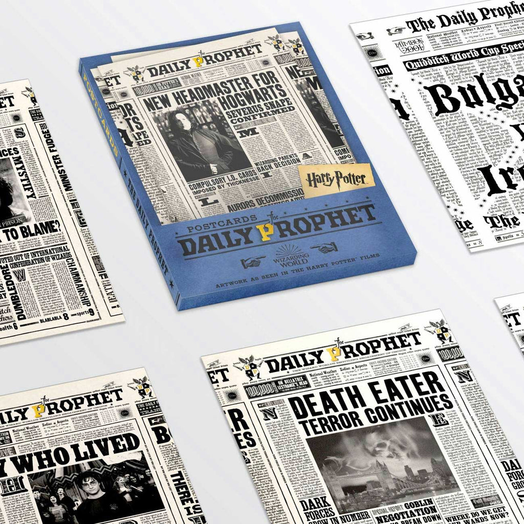 The Daily Prophet Postcards – Curiosa - Purveyors of Extraordinary Things
