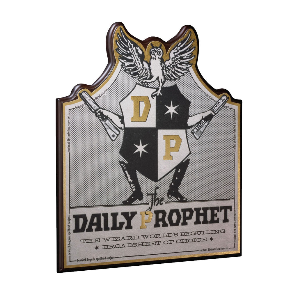 Daily Prophet Wall Plaque – Curiosa - Purveyors of Extraordinary Things