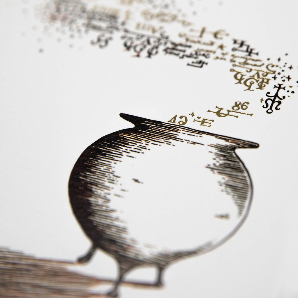 Detail from Advanced Potion-Making Foiled Notecard – Curiosa ...