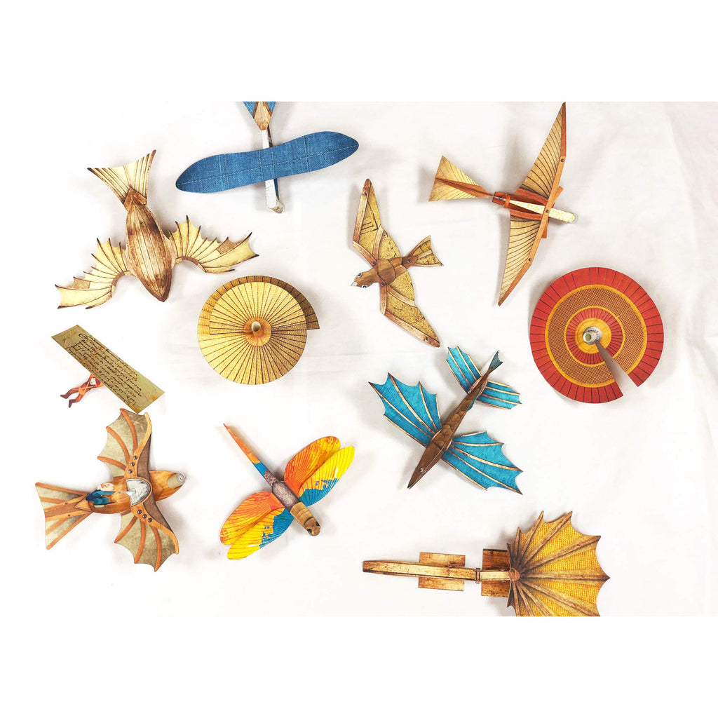 Leonardo da Vinci's Flying Machines Kit – Curiosa - Purveyors of ...