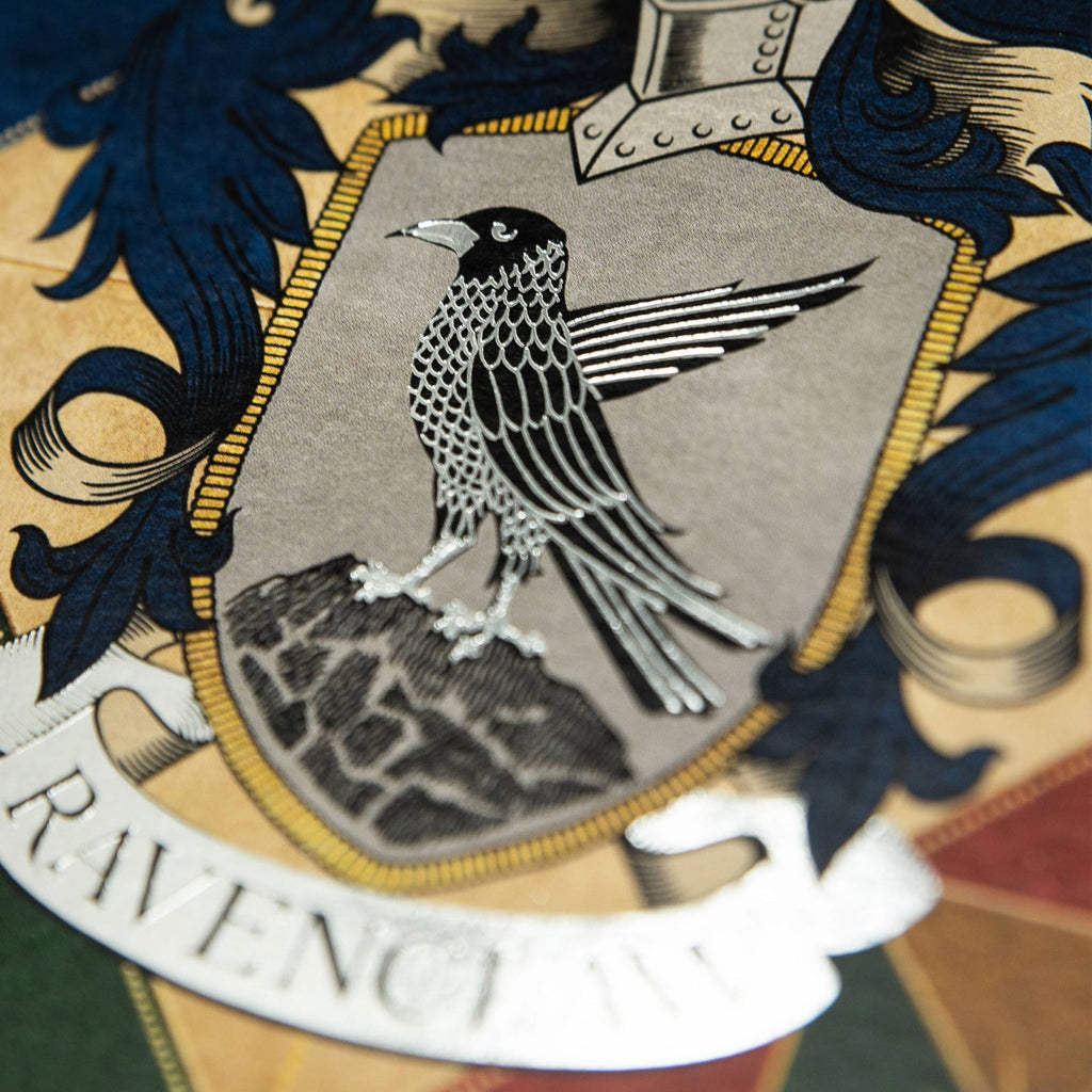 Ravenclaw Crest Foiled Notecard – Curiosa - Purveyors of Extraordinary ...