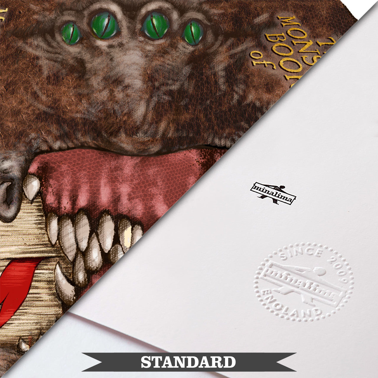 The Monster Book of Monsters Limited Edition Art Print – Curiosa ...